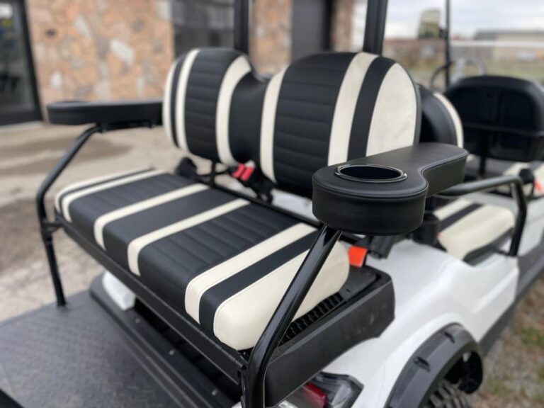 Golf Cart Arm Rests With Cup Holder for Icon/ Advance Ev – Home of Cart ...