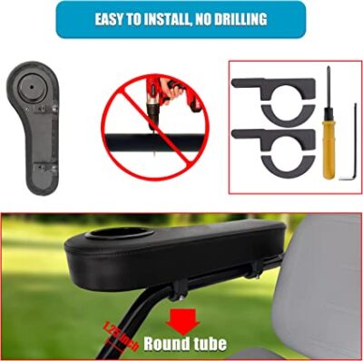 Golf Cart Arm Rests With Cup Holder for Icon/ Advance Ev – Home of Cart ...